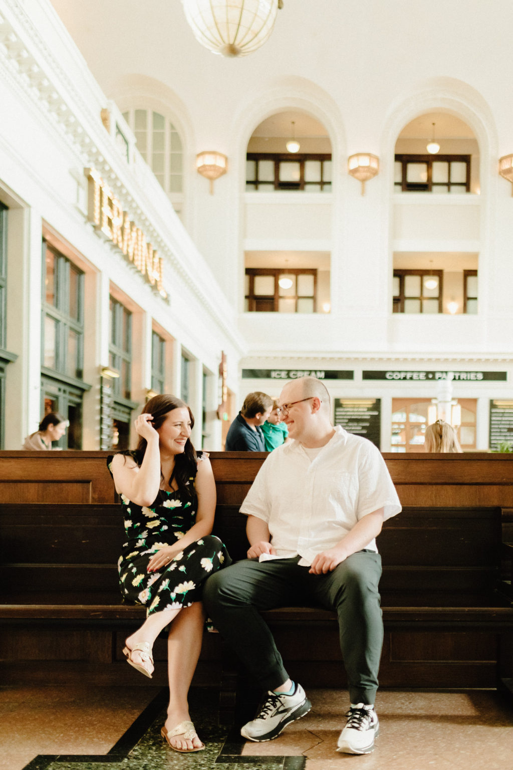 Union Station | Denver CO | Engagement Session - Renee Isabel Photo